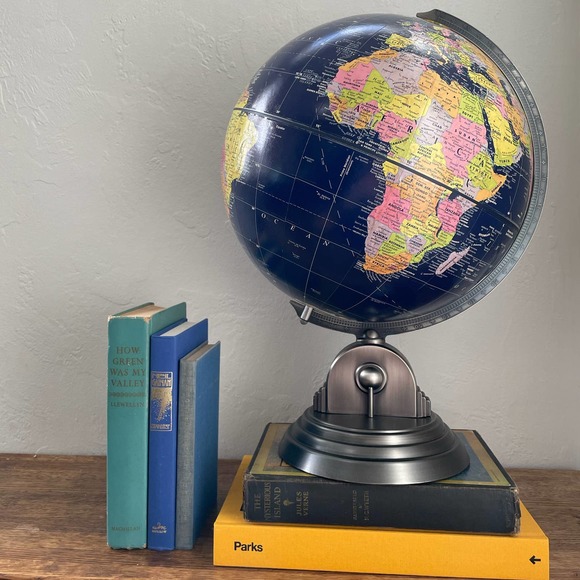 Vintage | Accents | Vintage Globemaster 2 Diameter Globe Art Deco Base ...